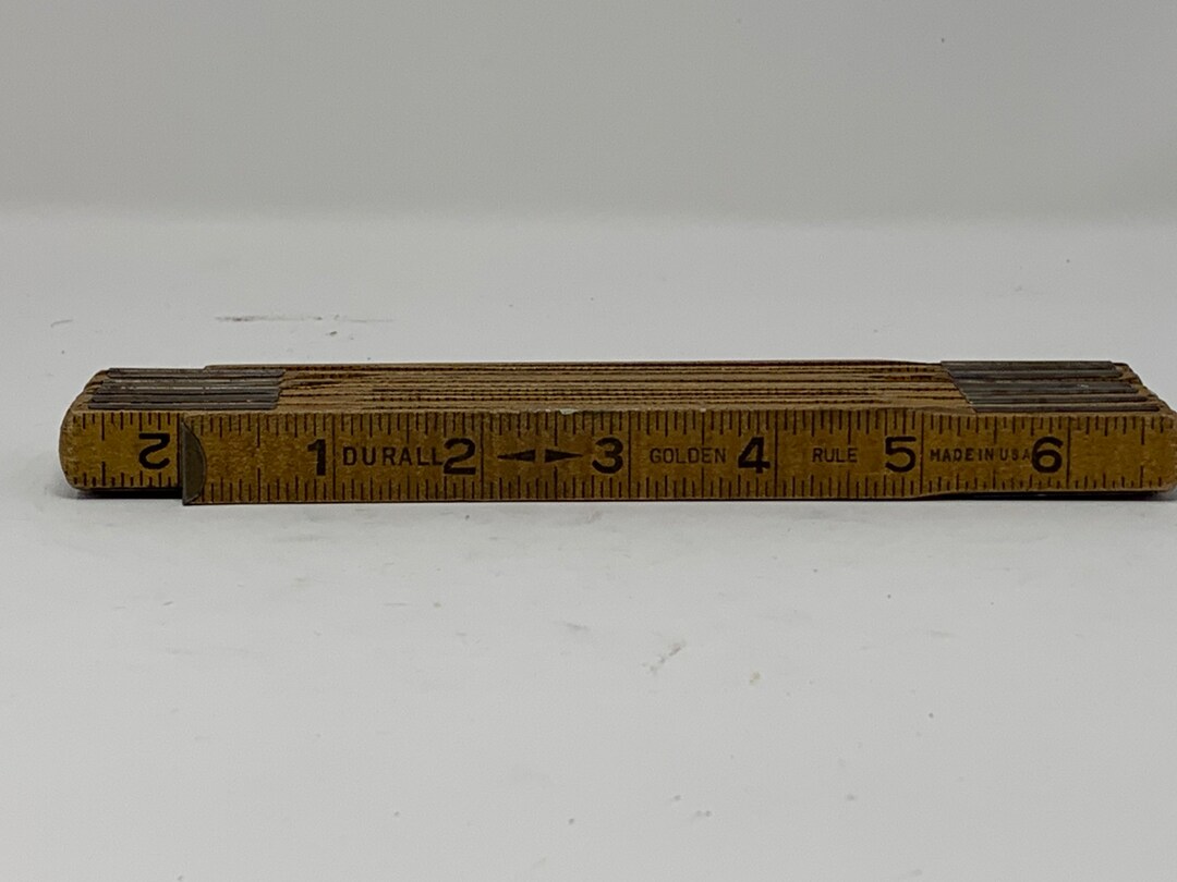 Vintage Durall Extension Ruler - Etsy