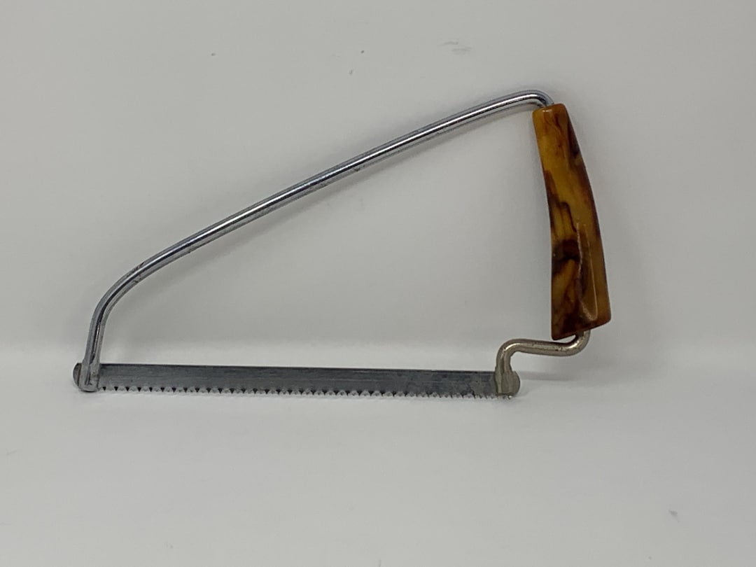 Vintage Bakelite Handle Kitchen Saw, Bakelite Freezer Saw for Frozen ...