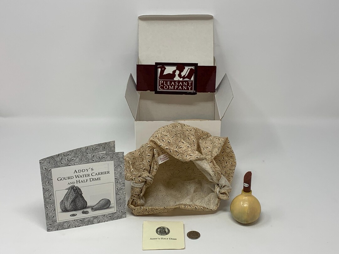 Vintage Addy Walker American Girl Doll Addy’s Gourd Water Carrier ...