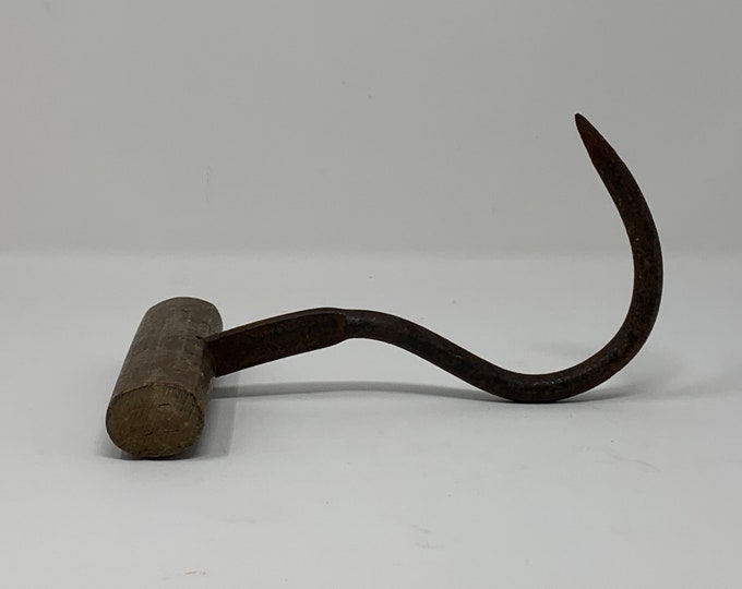 Vintage Meat Hook L Primitive Tool - Etsy