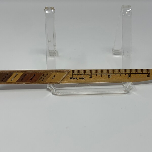 Vintage Wooden Ruler - Etsy