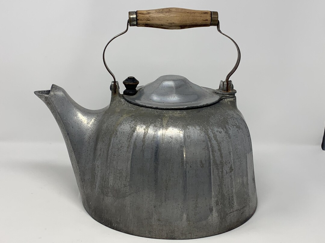 Vintage Wagner Ware Sidney 8 Qt Colonial Tea Kettle 119 - Etsy