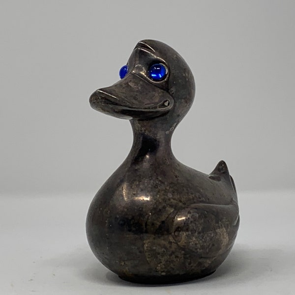 Silver Duck Bank - Etsy