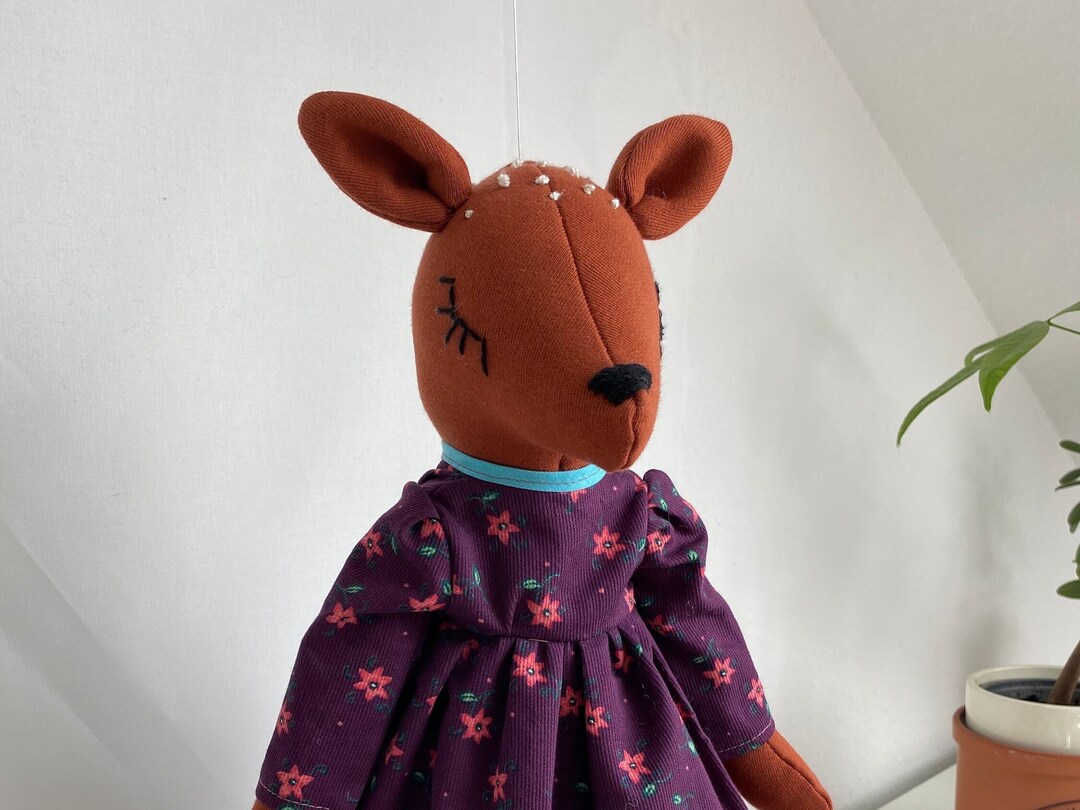 Premium Linen Heirloom Soft Animal Toys Muki Puki Art Dolls - Etsy