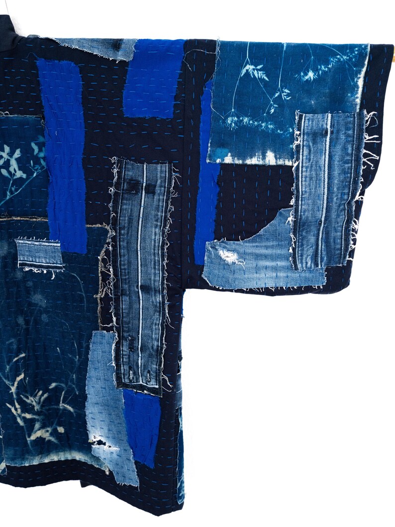 Sustainable Fashion, Upcycled Kimono, Reversible Kimono, Unisex ...
