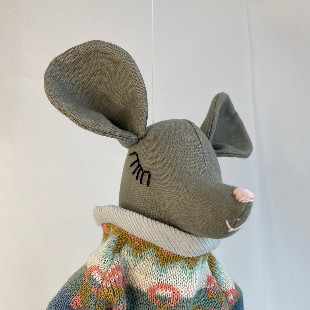 Premium Linen Heirloom Soft Animal Toys Muki Puki Doll Art - Etsy