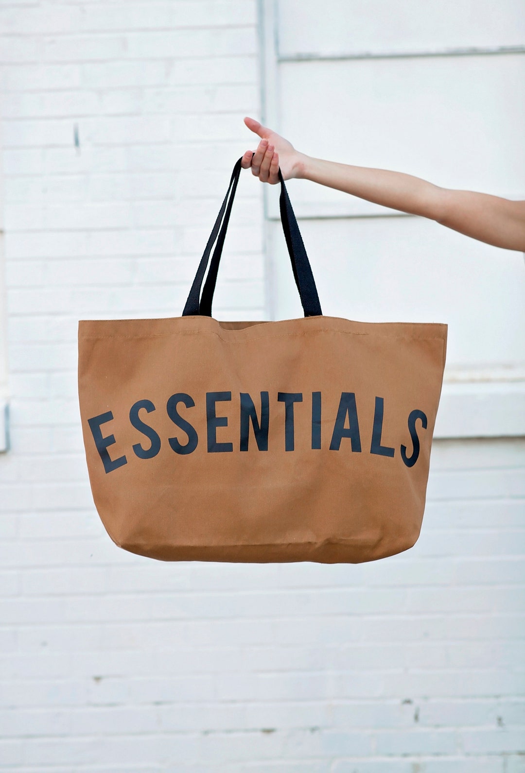 ESSENTIALS Oversized Canvas Tote Bag, Mom Bag, Extra Large Tote ...