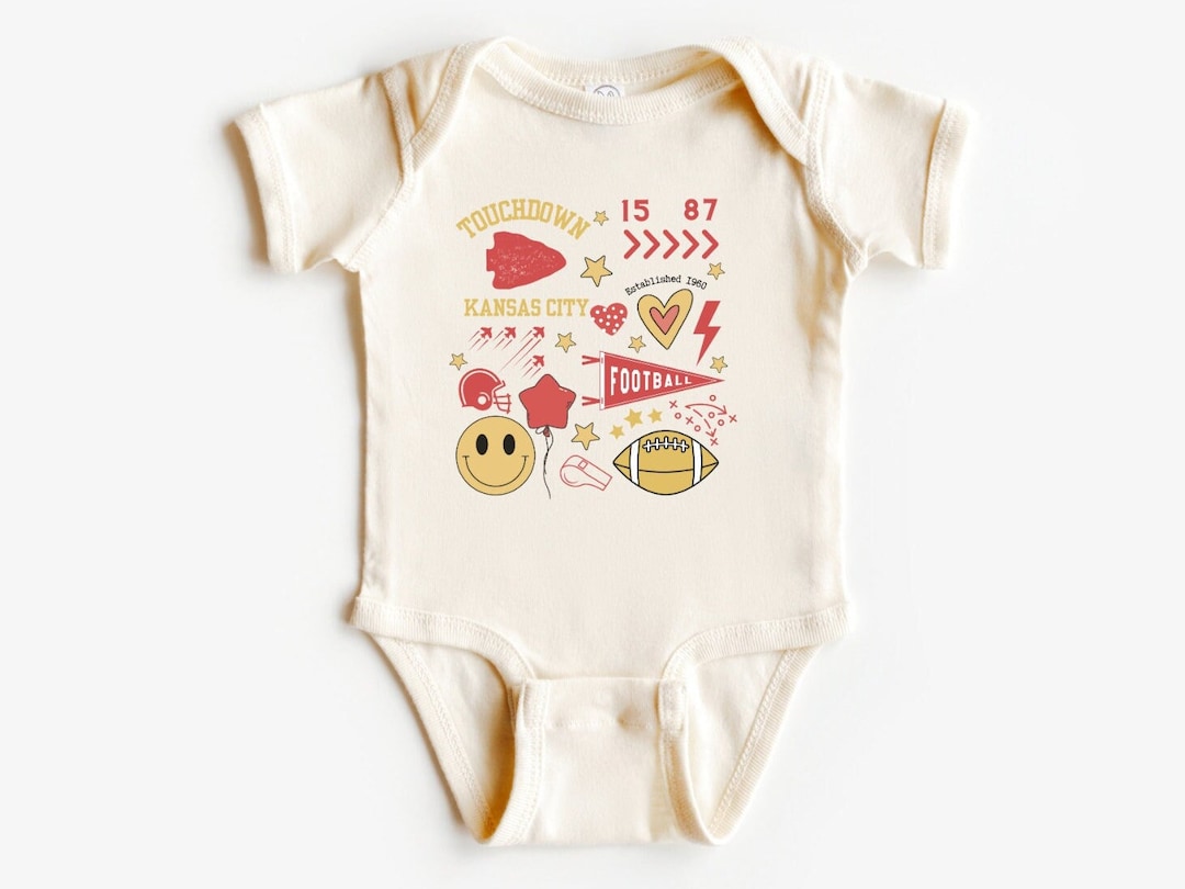KC Chiefs Baby Outfit, Chiefs Kids, Mahomes Baby, KC Chiefs Boy, Chiefs ...