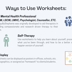 Intrusive Thoughts OCD Obsessions Therapy Worksheets Journaling Prompts ...