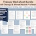 Therapy Worksheets: Communication & Boundaries Pack (relationships) | 8 ...