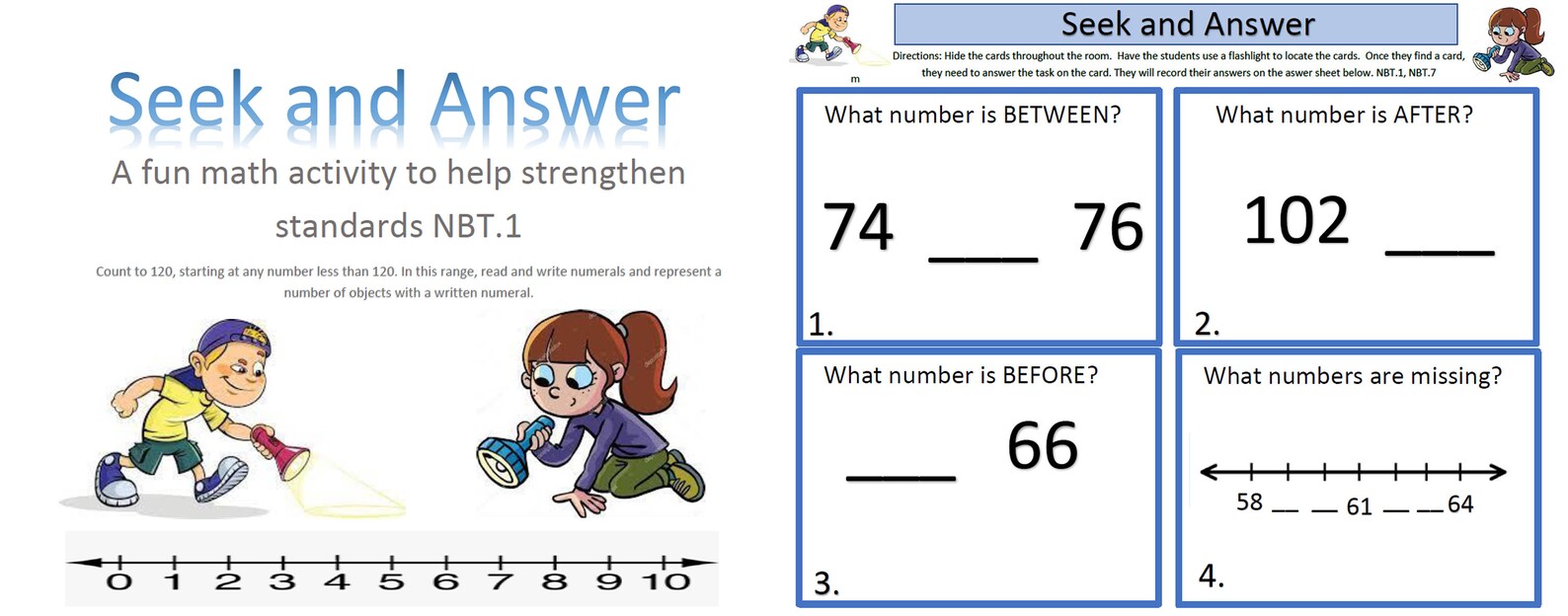 1st Grade Math Activity: Counting to 120 | Interactive Learning ...