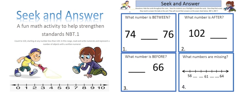 1st Grade Math Activity: Counting to 120 | Interactive Learning ...