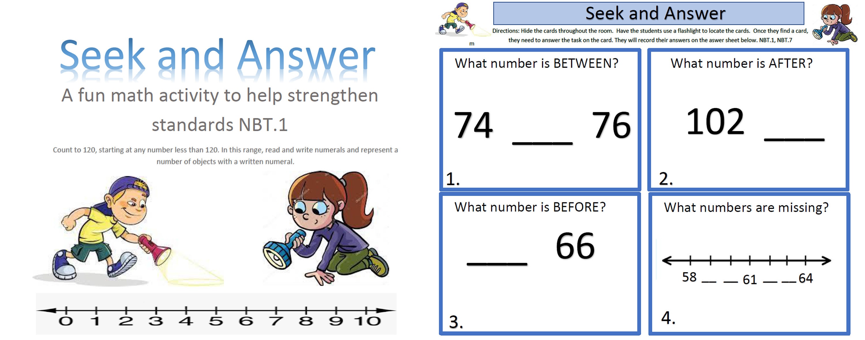 1st Grade Math Activity: Counting to 120 | Interactive Learning ...
