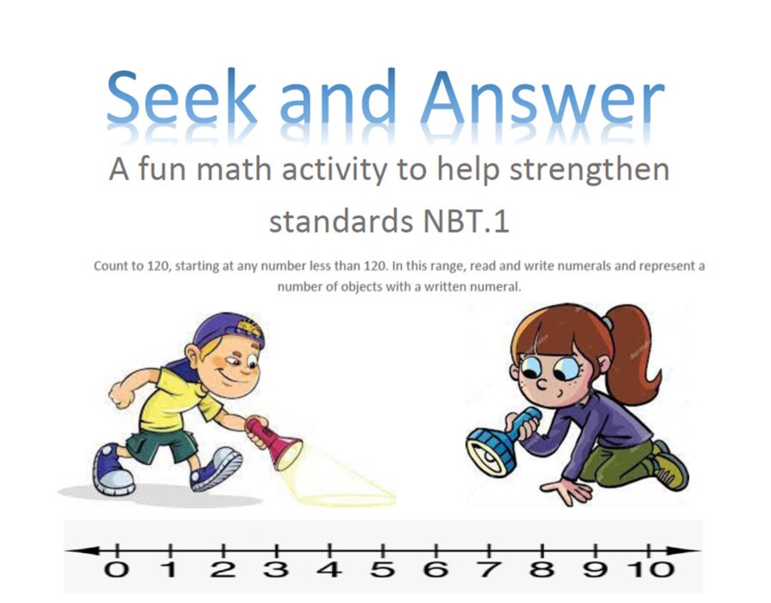 1st Grade Math Activity: Counting to 120 | Interactive Learning ...