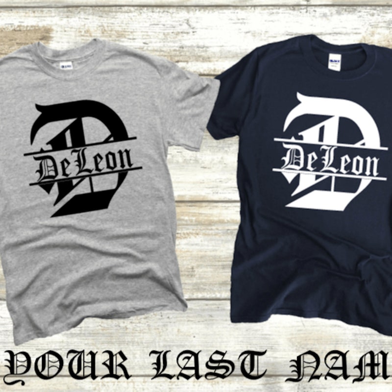 Last Name Monogram - Etsy