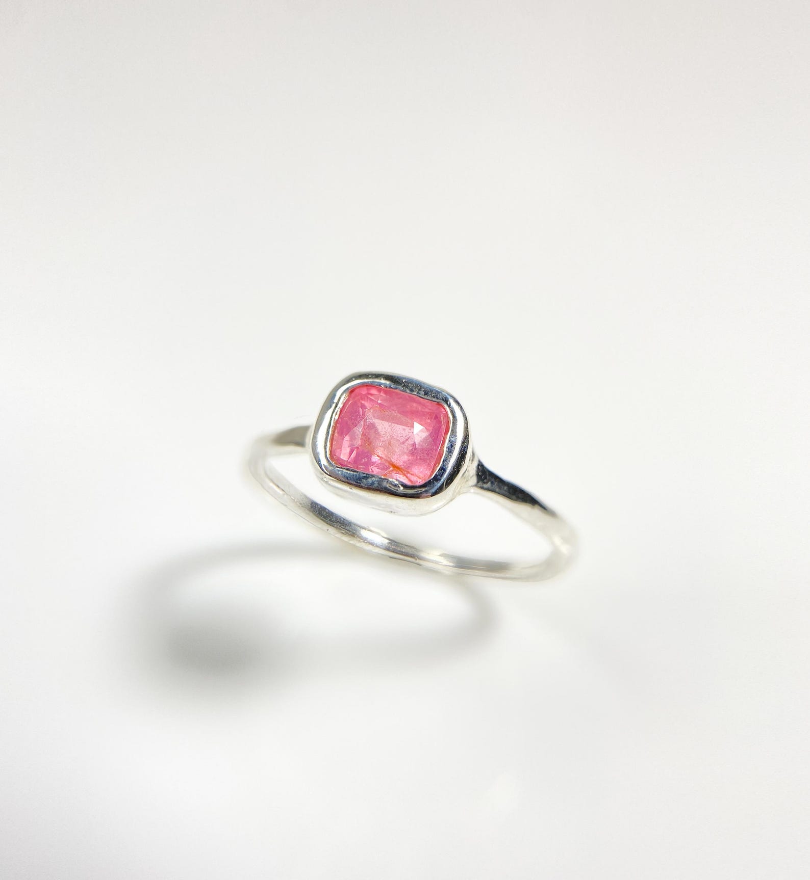 Sweet Candy Ring With Milky Peachy Pink Mahenge Spinel, READY TO SHIP ...