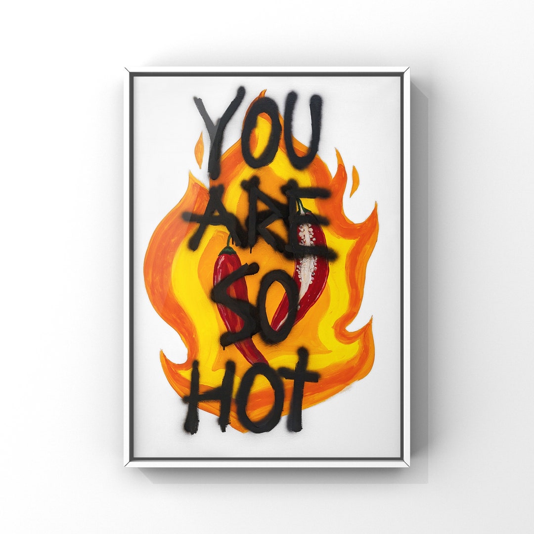 YOU ARE HOT - Etsy
