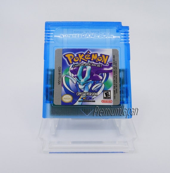 Jeu Pokemon Game Crystal Game Boy Color GBC GBA Sp / USA - Etsy