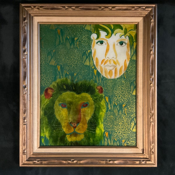 Reverse Painting - Etsy