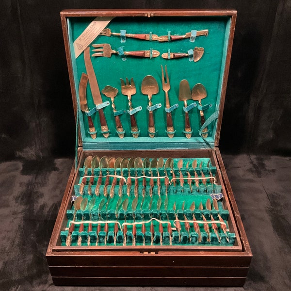 Thai Bronze Flatware - Etsy