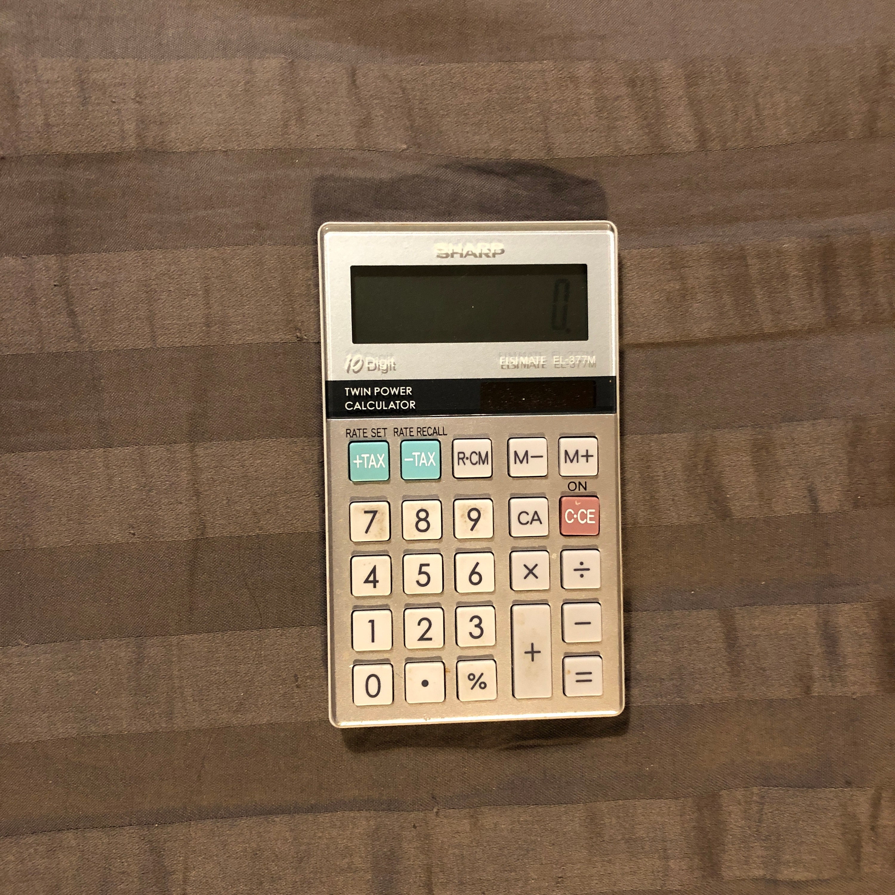 Sharp Practical Calculator EL-N412K-X Nice Size, 40% OFF