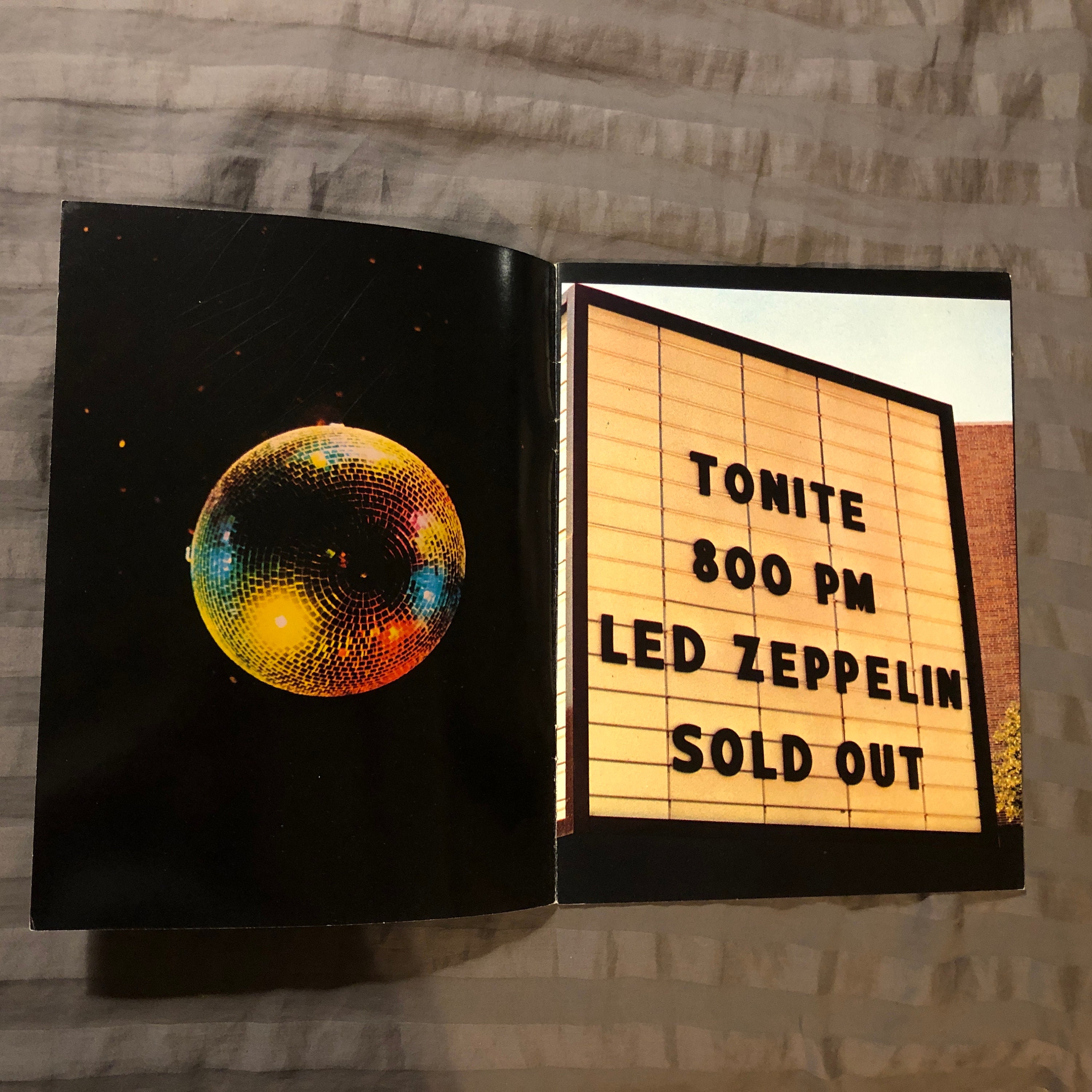 Vintage an Evening With Led Zeppelin 1977 USA Tour Book - Etsy