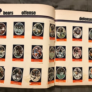 Vintage Sunoco NFL Action '72 Football Stamp Book, Football Memorabilia ...