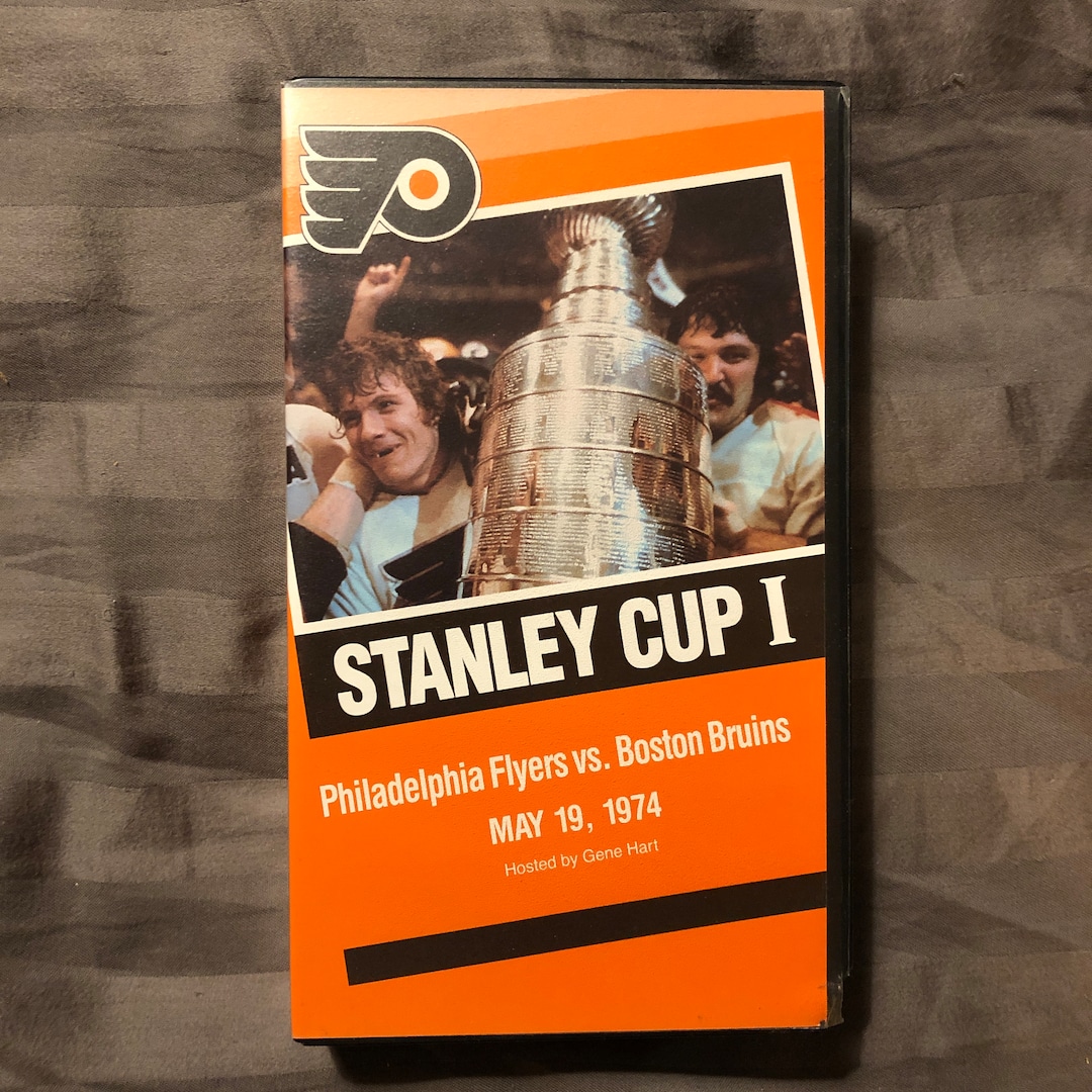 Vintage Stanley Cup I - Philadelphia Flyers Vs Boston Bruins 5/19/74 ...