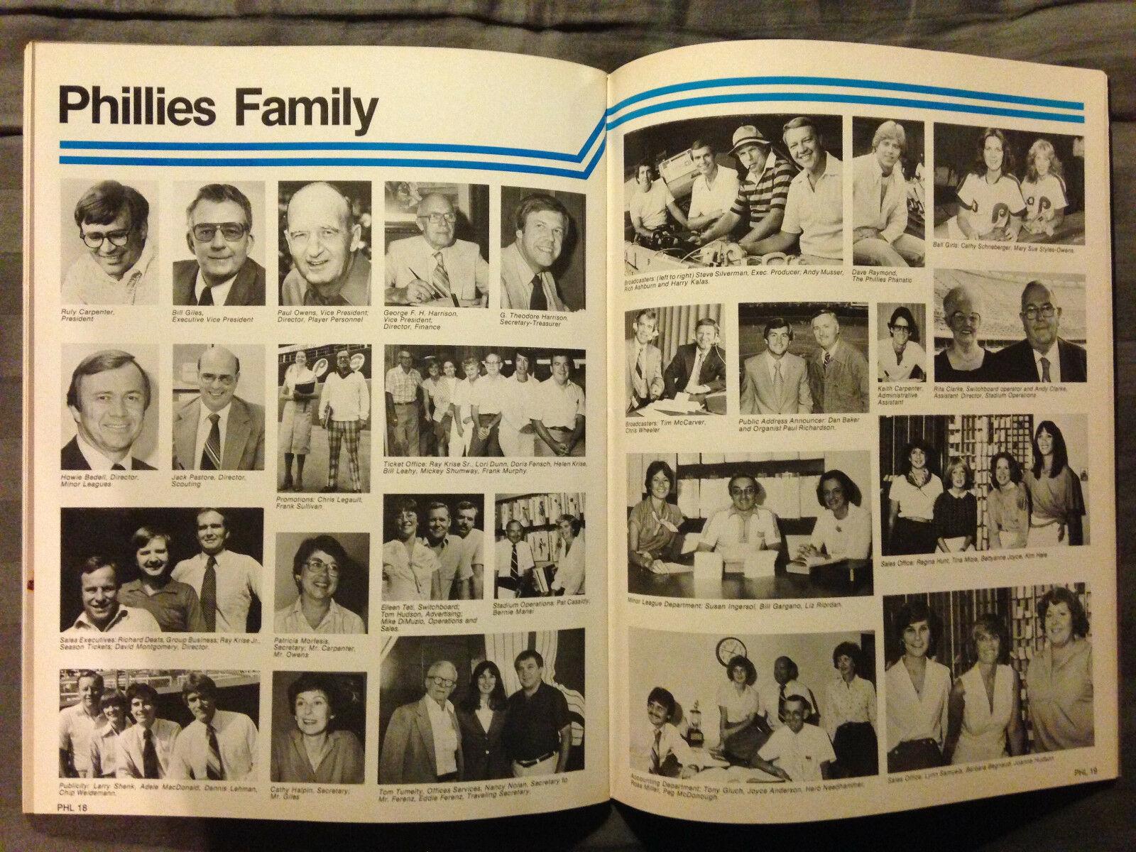 1980 World Series Program, Philadelphia Phillies (edition) Vs Kansas ...