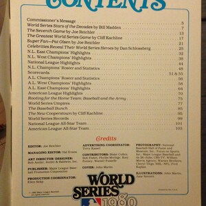 1980 World Series Program, Philadelphia Phillies (edition) Vs Kansas ...