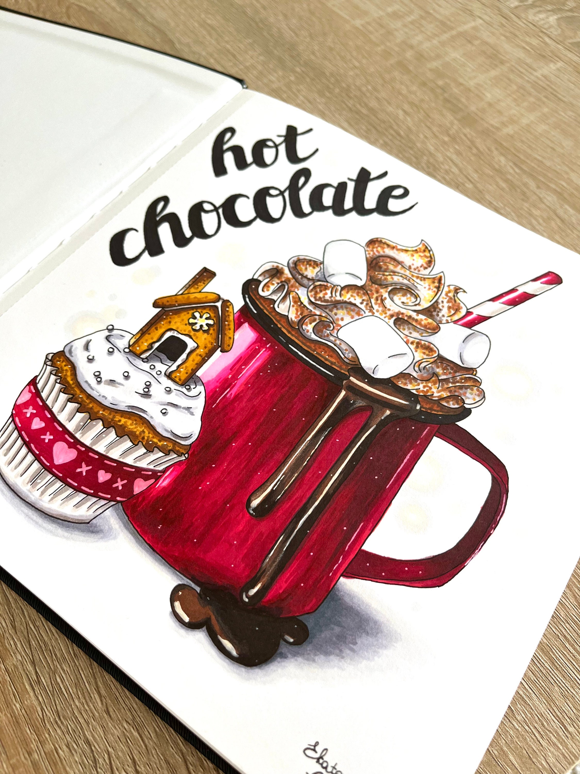 Hot Cocoa Drawing