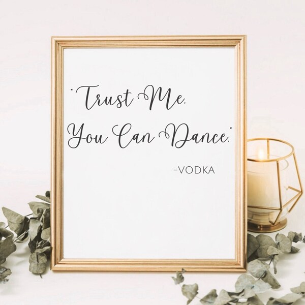 You Can Dance Sign - Etsy