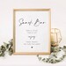 Minimalist Snack Bar Sign, Printable Wedding Grazing Food Table Decor ...