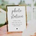 Photo Station Sign, Strike A Pose Sign, Wedding Photo Station Sign ...