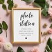 Photo Station Sign, Strike A Pose Sign, Wedding Photo Station Sign ...