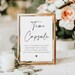 Minimalist Time Capsule Sign, Wedding Time Capsule Guestbook Sign ...
