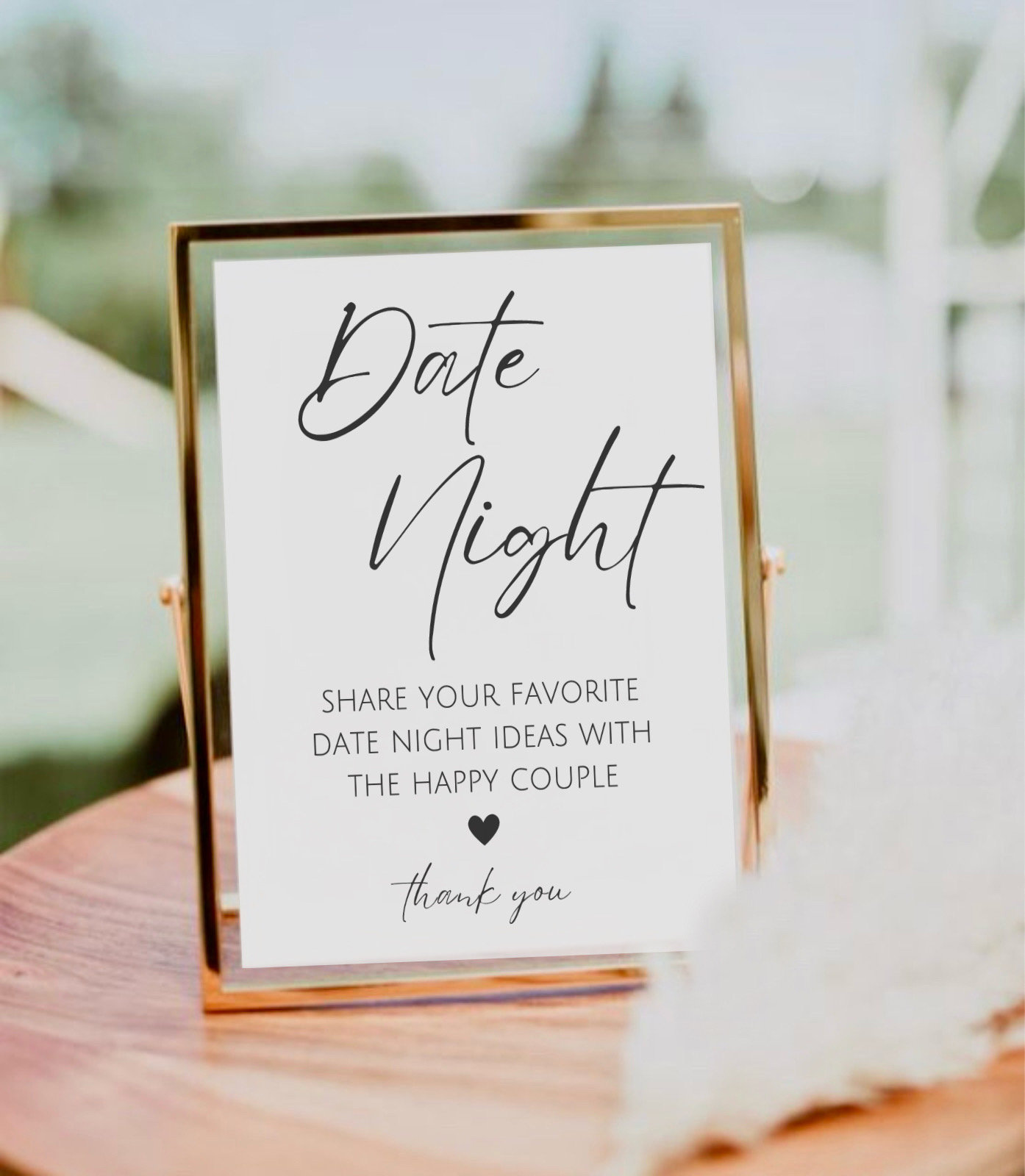 Date Night Sign, Wedding Date Jar Sign, Date Night Ideas Sign, Date Jar ...