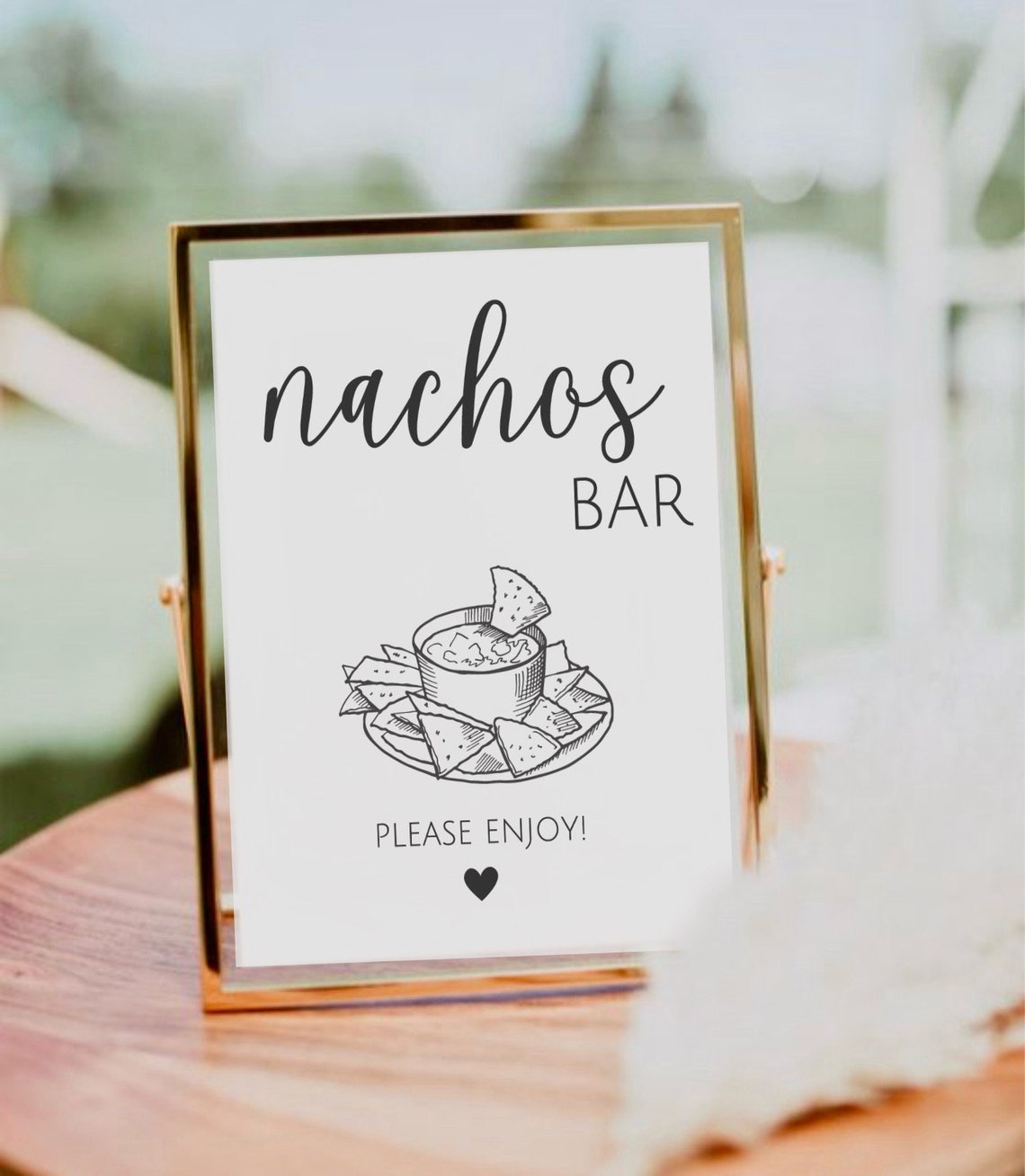 Nachos Bar Sign, Nacho Sign, Wedding Nachos Table Sign, Nacho Bar ...
