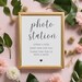 Photo Station Sign, Strike A Pose Sign, Wedding Photo Station Sign ...