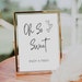 Minimalist Oh so Sweet Sign, Enjoy a Treat Sign, Printable Wedding ...
