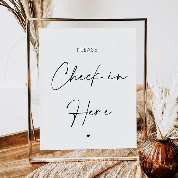 Welcome Table - Etsy