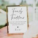 Family Traditions Sign, Take A Card and Write Down Your Favorite Family ...