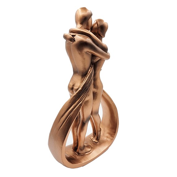Couple Embrace Sculpture