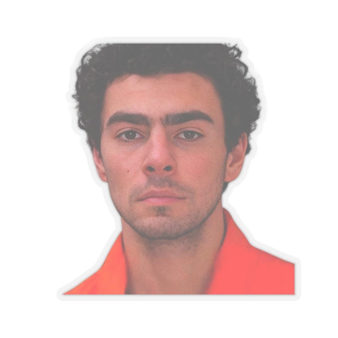 Mug Shot Stickers Orange Jumpsuit Sticker for Macbook, Laptop ...