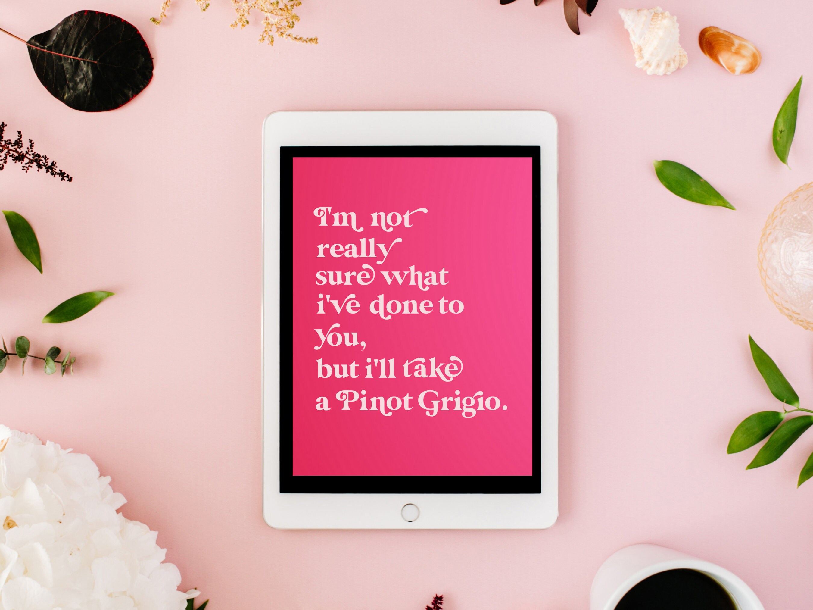 Stassi Vanderpump Rules Pinot Grigio Quote Print (digital Download) - Etsy