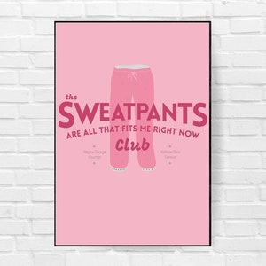The Sweatpants Club - Mean Girls Poster, Digital Download - Etsy