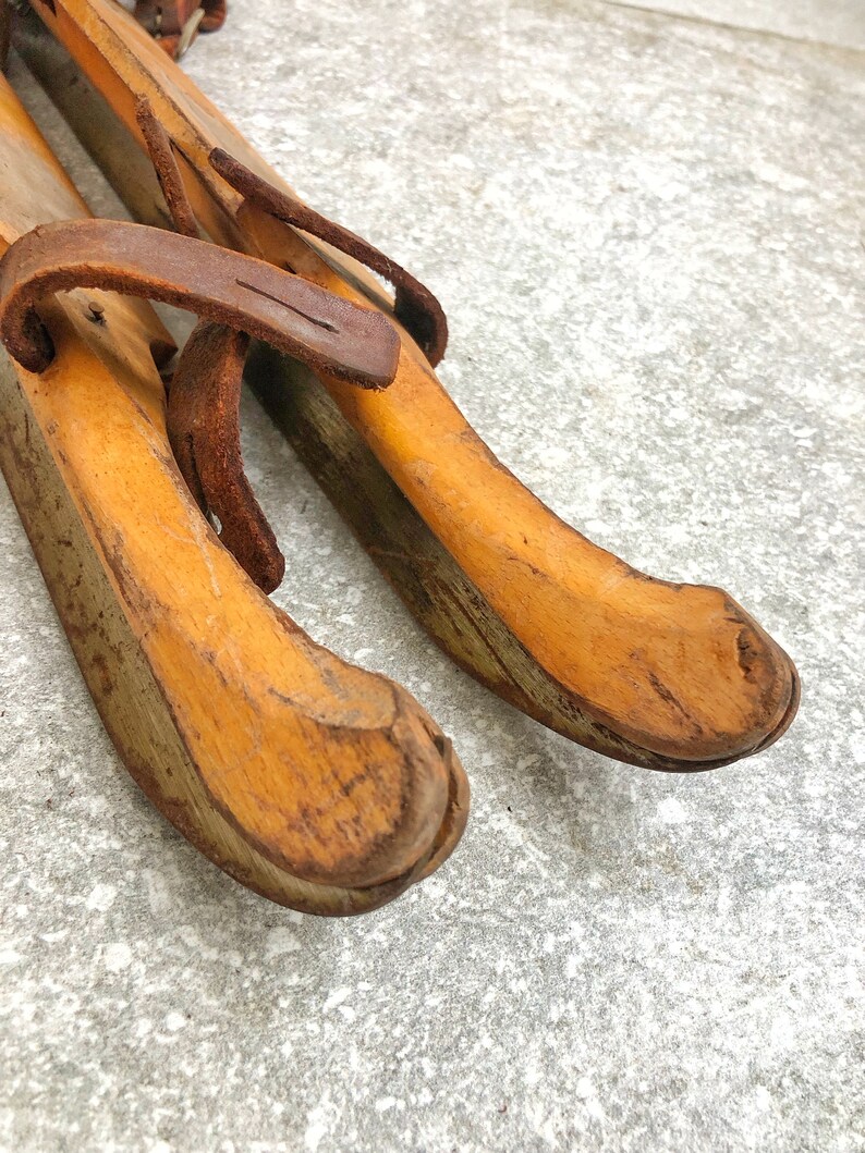 Birthday, Graduation Present, Classic Nedor Dutch Wooden Ice Skates ...