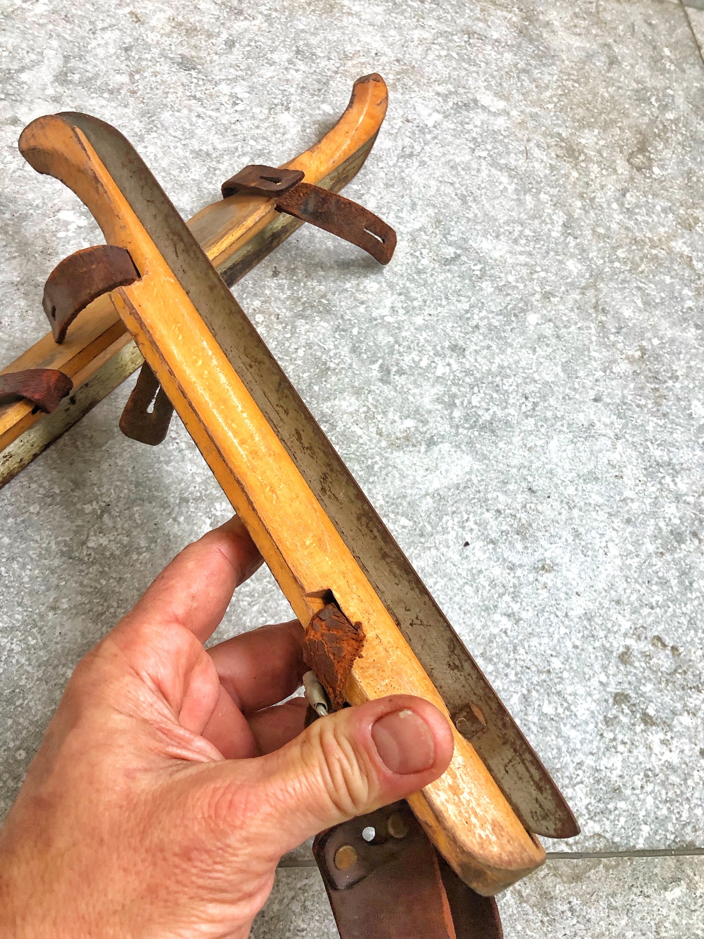 Birthday, Graduation Present, Classic Nedor Dutch Wooden Ice Skates ...