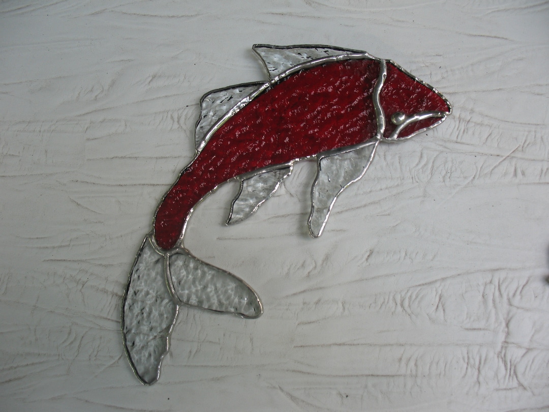 Goldfish in Real Stained Glass - Etsy