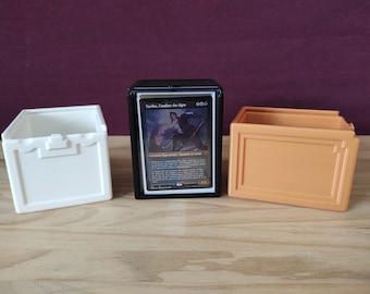 Mtg Commander Deck Box - Etsy